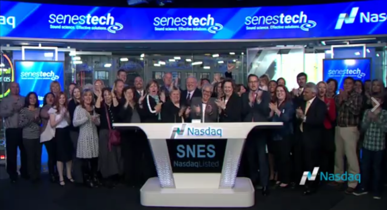 SenesTech Rings the Closing Bell at Nasdaq. | AZBio