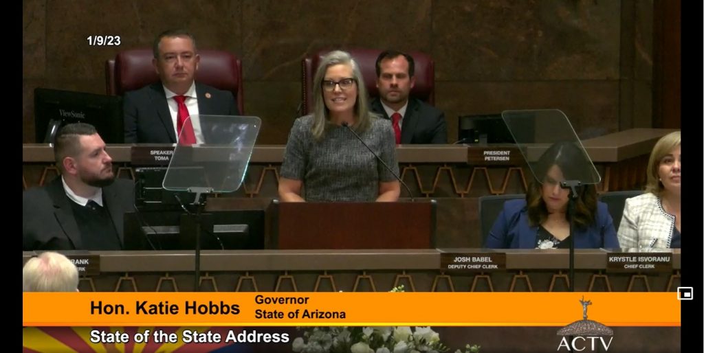 Arizona Governor Katie Hobbs Shares Priorities in 2023 State of the ...