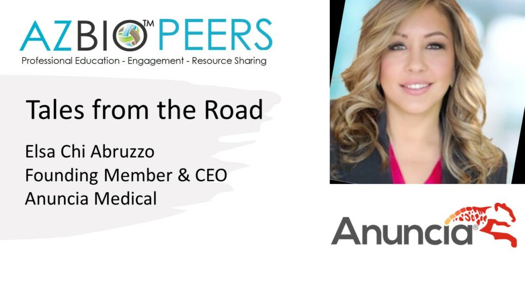 AZBioPEERS: Tales from the Road with Elsa Abruzzo | AZBio